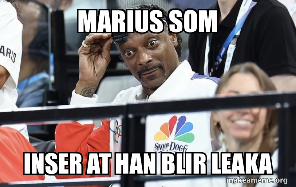 Marius som inser at han blir leaka - Snoop Dogg Sunglasses at Olympics ...