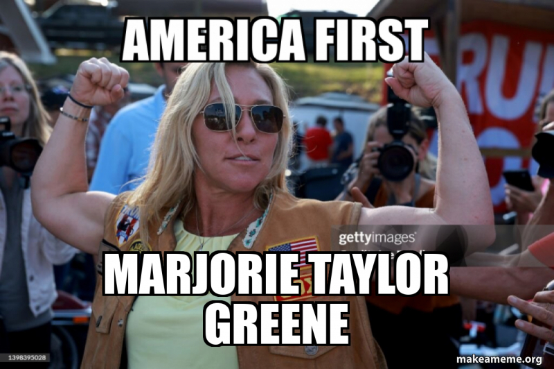 marjorie taylor greene Meme Generator