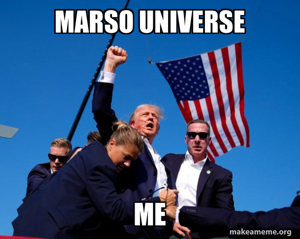 marso universe Me - Trump Fist Meme Generator