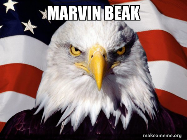 Marvin beak - American Pride Eagle Meme Generator