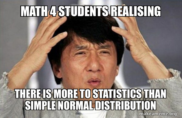 Math 4 Students realising there is more to Statistics than simple ...