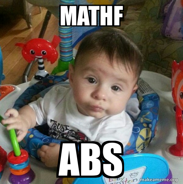MATHF Abs - 'Whatever' Kid Meme Generator