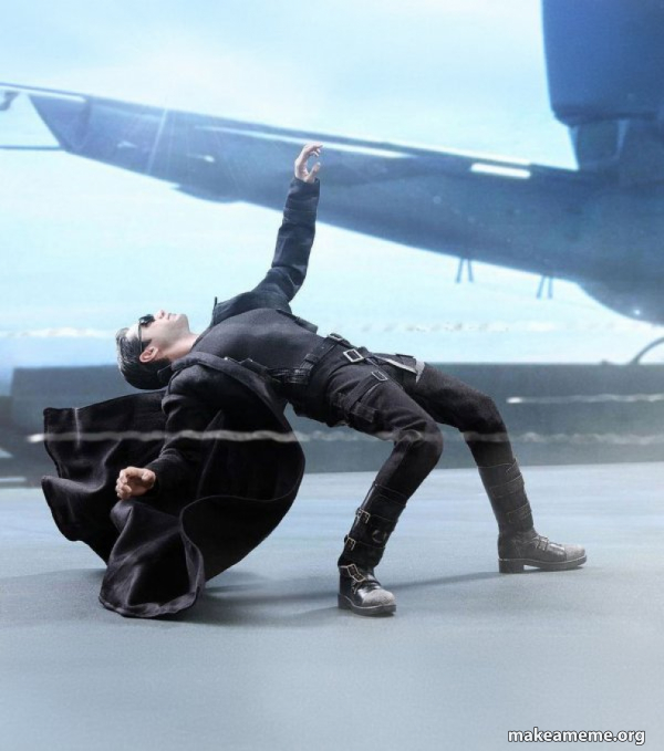 - Matrix Dodge Bullet Meme Generator