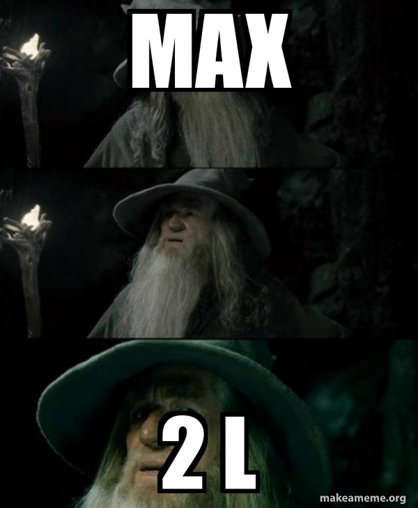 max 2 l - Confused Gandalf Meme Generator