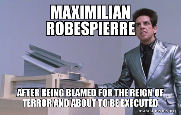 Maximilien Robespierre Memes Jump Scare #frenchrevolutionmemes