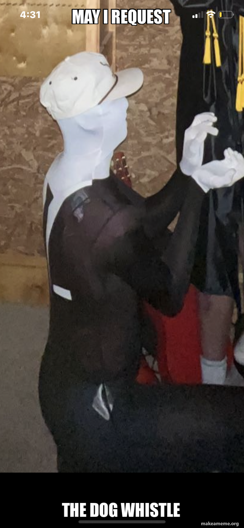 May I request the dog whistle Meme Generator