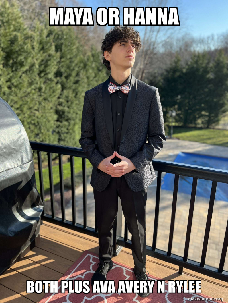 Maya or hanna Both plus ava avery n rylee Meme Generator