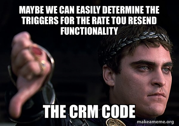 Maybe we can easily determine the triggers for the Rate TOU resend ...