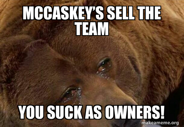 Mccaskey’s sell the team You suck as owners! Meme Generator