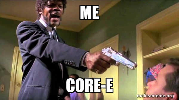 Me Core-e - Samuel L. Jackson Say What Meme Generator