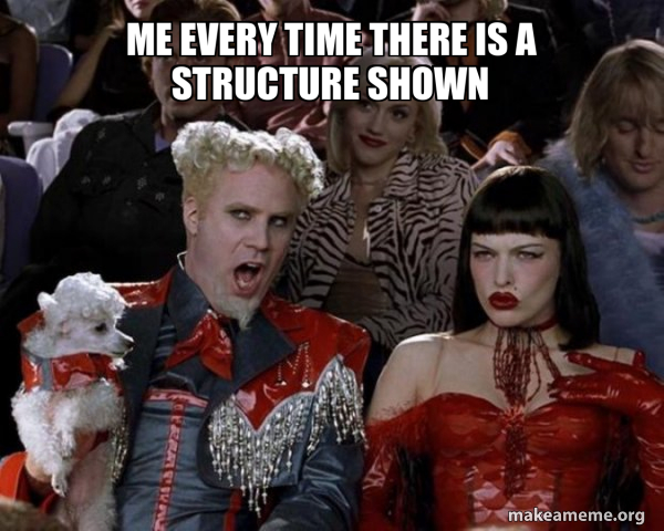 me every time there is a structure shown - So Hot Right Now Meme Generator