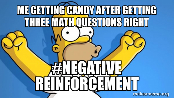 Me getting candy AFTER GETTING THREE MATH QUESTIONS RIGHT #negative ...