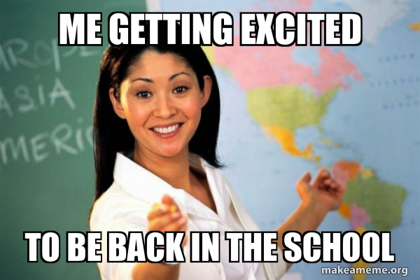 Excited Teacher Memes Celebrating Teacher Appreciation: A Humorous