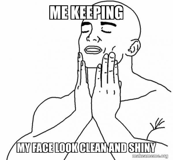 Shiny Forehead Memes Siamese Cat With Shiny Black Fur And Large Ears