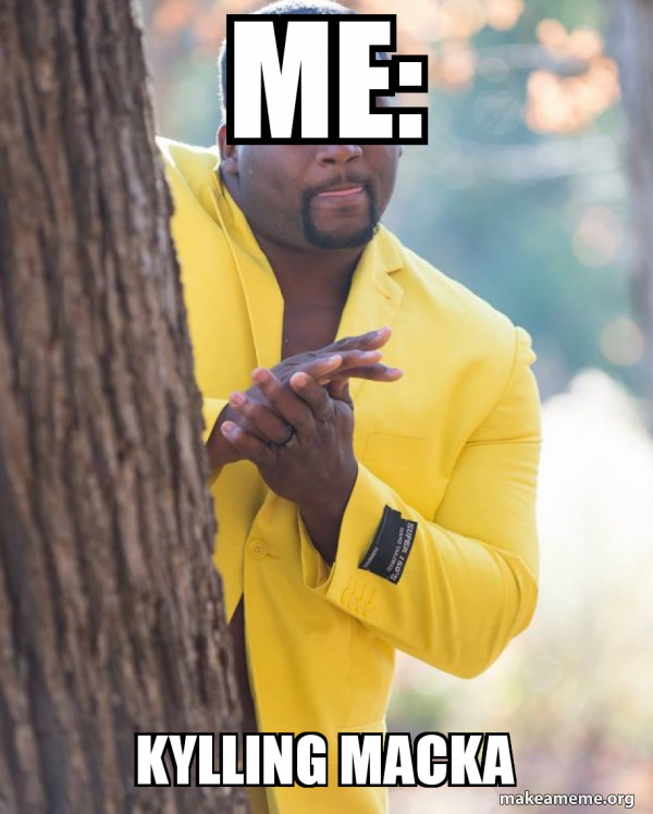 Me: kylling macka - Anthony Adams in Yellow Suit Rubbing Hands Meme ...