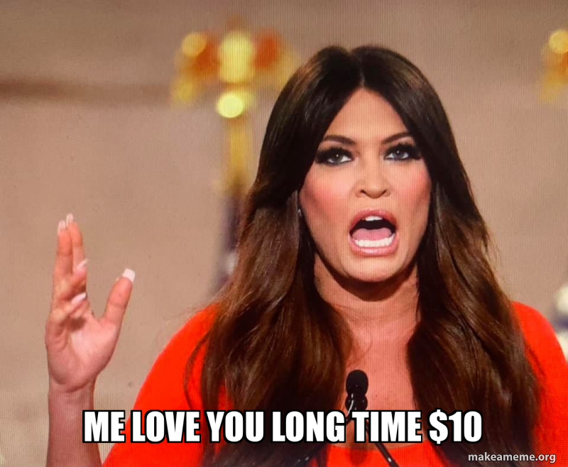 me love you long time $10 Meme Generator