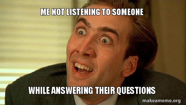 Not Listening Meme Spiderman Not Listening Imgflip