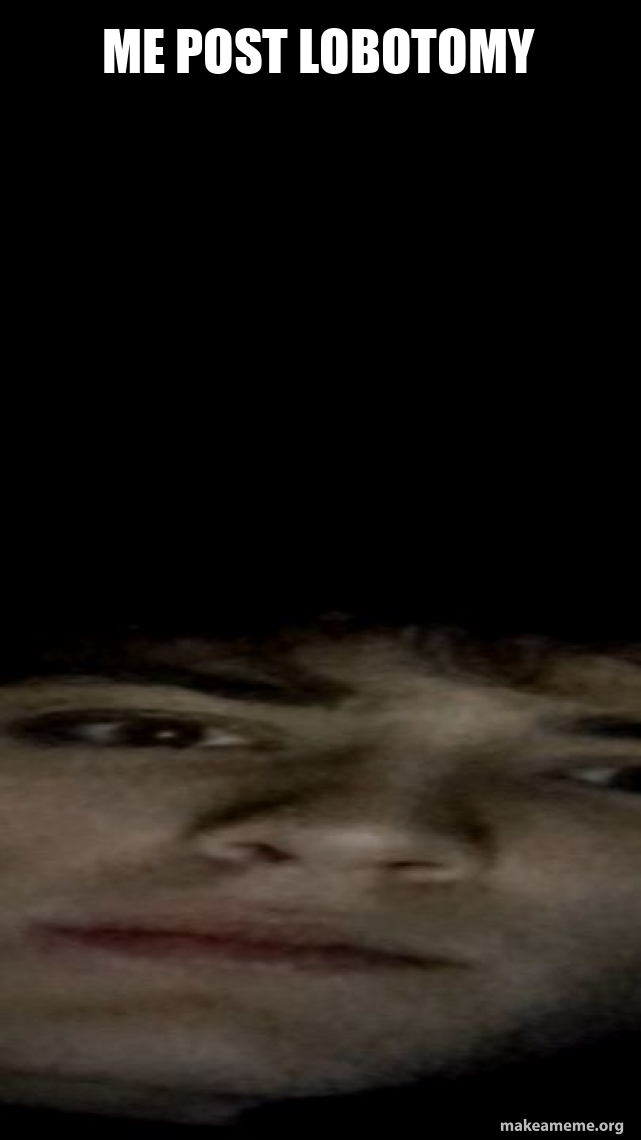 me post lobotomy Meme Generator
