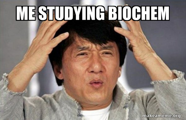 Me studying biochem - Jackie Chan Why? Meme Generator