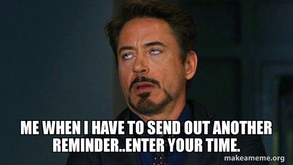 Time Entry Memes