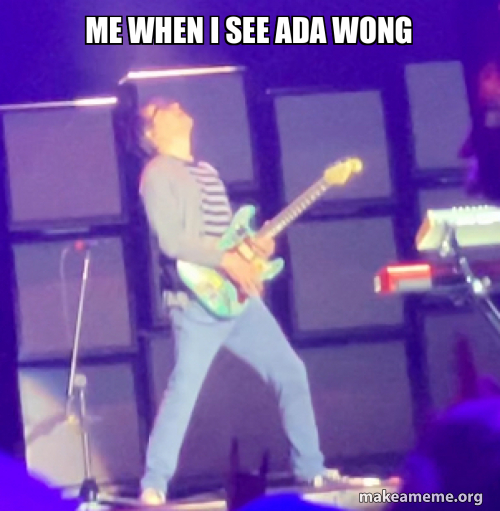 Me when i see ada wong Meme Generator