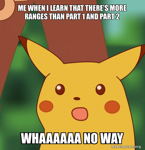 Me when I learn that there's more ranges than part 1 and part 2 ...