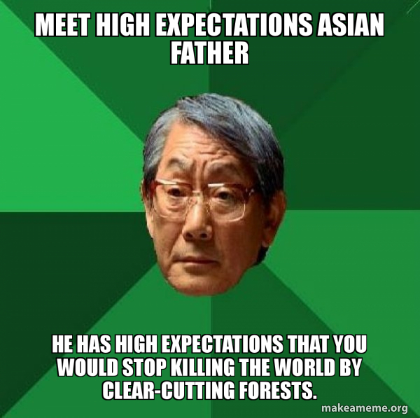 Meet High Expectations Asian Father He has high expectations that you ...