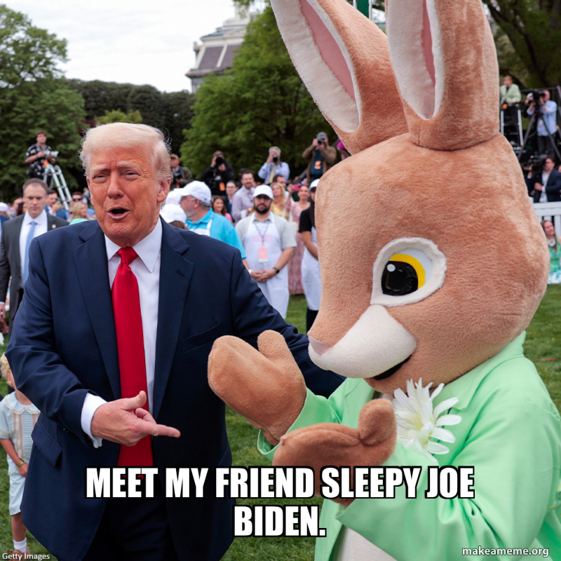 meet my friend sleepy joe biden. Meme Generator