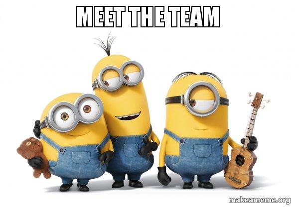 Meet The Team - Minions Meme Generator