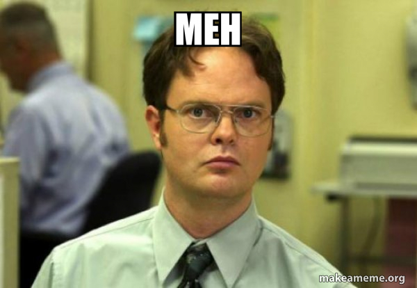 MEH - Schrute Facts (Dwight Schrute from The Office) Meme Generator