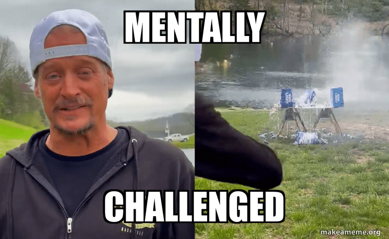 Mentally ChalleNged Meme Generator