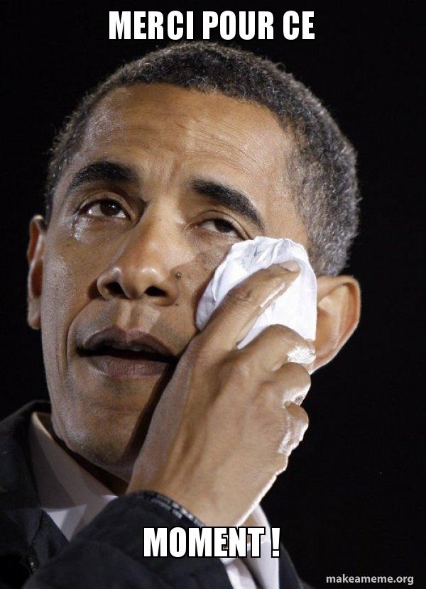 Merci Obama Meme Vierge
