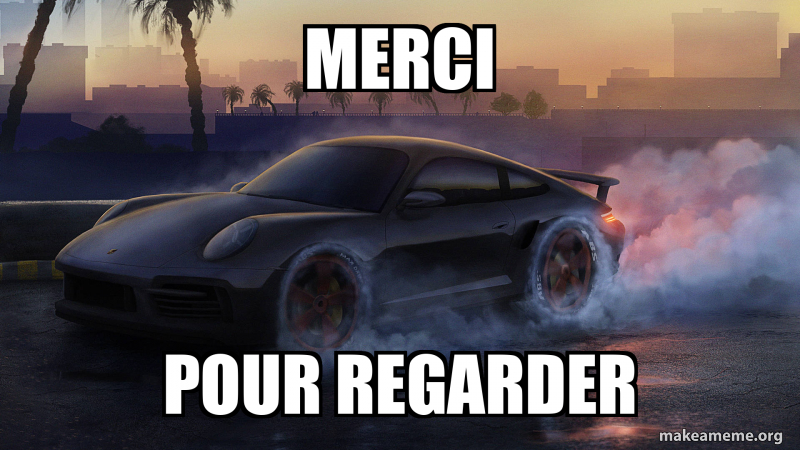 Merci Pour regarder Meme Generator