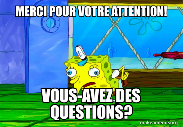Merci pour votre attention! Vous-avez des questions? - Mocking ...