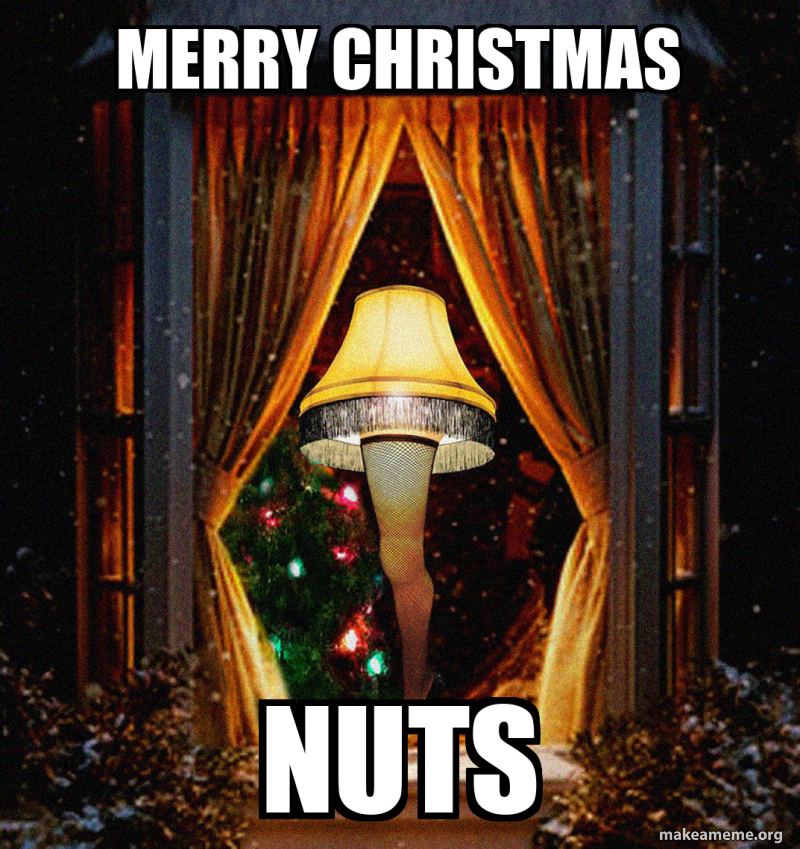 Merry christmas Nuts Meme Generator