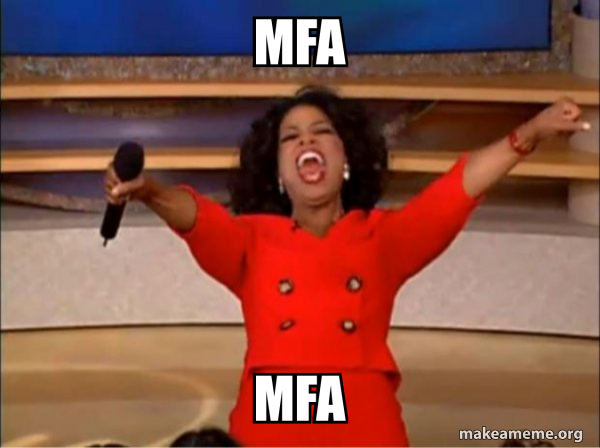 MFA MFA - Oprah Winfrey - You Get a Car Meme Generator