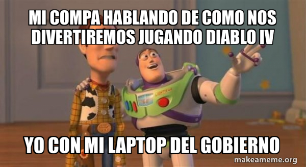 Mi compa hablando de como nos divertiremos jugando Diablo IV Yo con mi ...