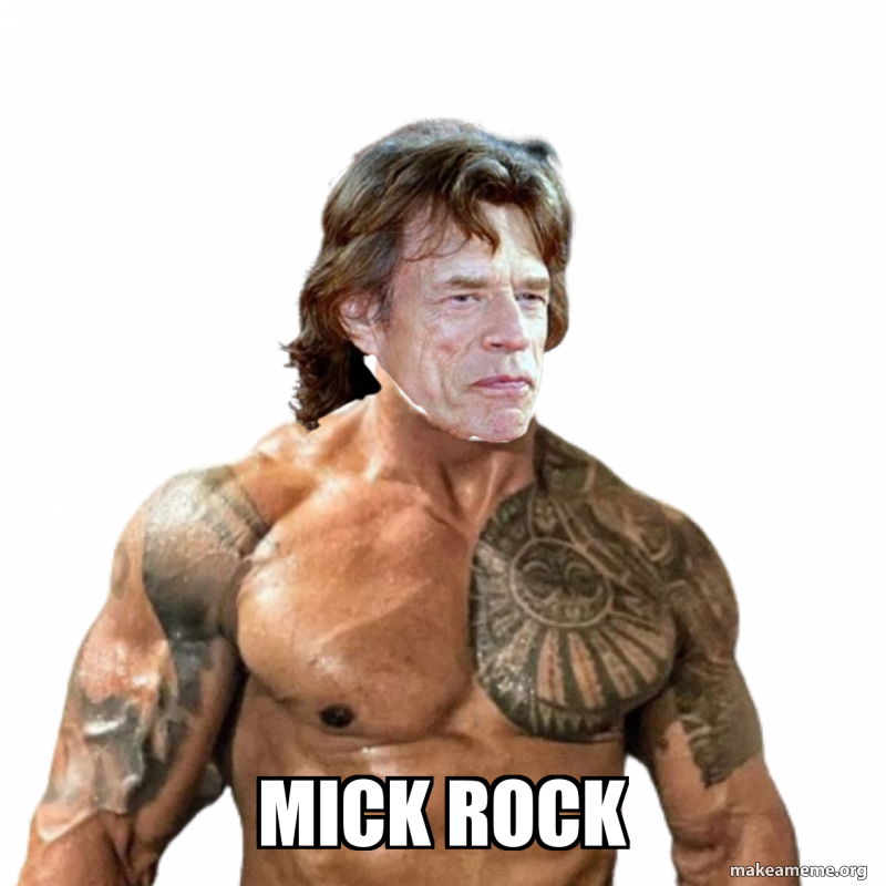 Mick rock Meme Generator
