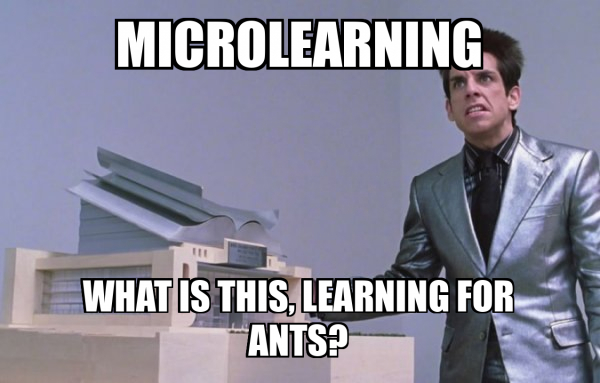 microlearning what is this, learning for ants? - Center for Ants ...