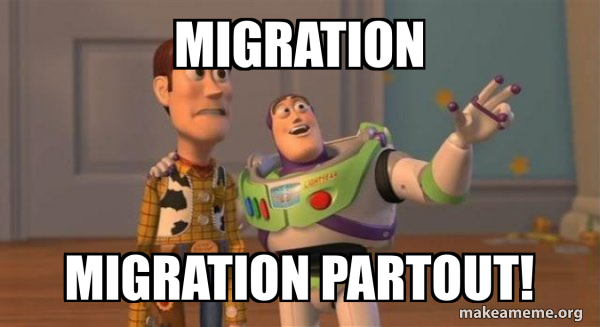 Migration Migration partout! - Buzz and Woody (Toy Story) Meme Meme ...