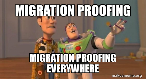 migration proofing migration proofing everywhere - Buzz and Woody (Toy ...
