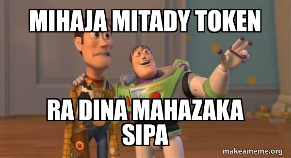 Mihaja mitady token ra Dina mahazaka sipa - Buzz and Woody (Toy Story ...