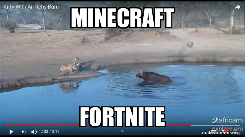 minecraft fortnite Meme Generator