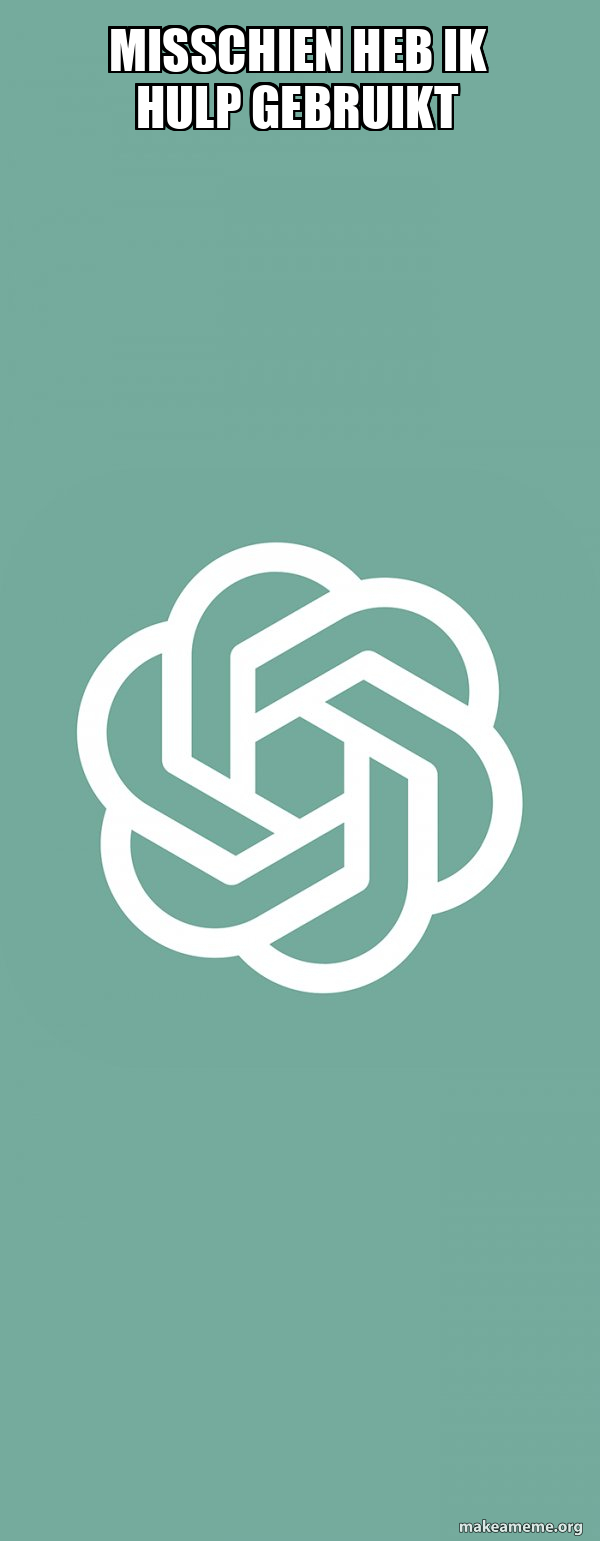 misschien heb ik hulp gebruikt - ChatGPT Meme Generator
