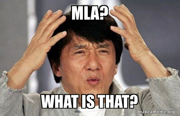 MLA? What is that? - Jackie Chan Why? Meme Generator