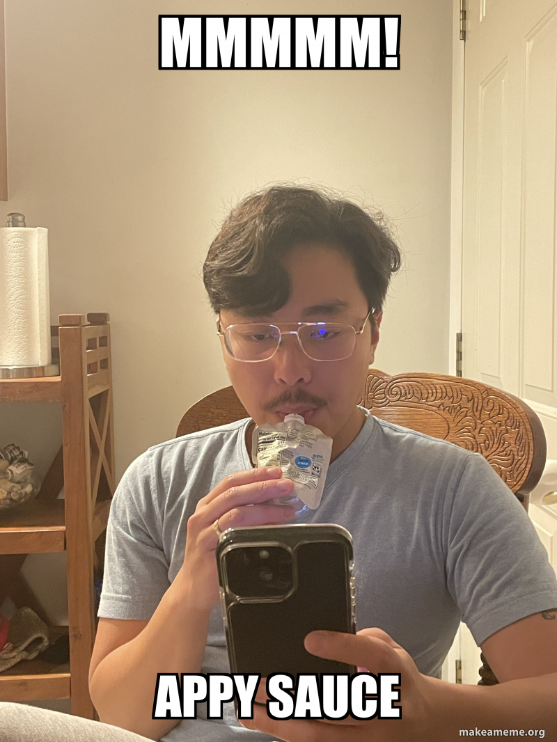 MMMMM! appy sauce Meme Generator