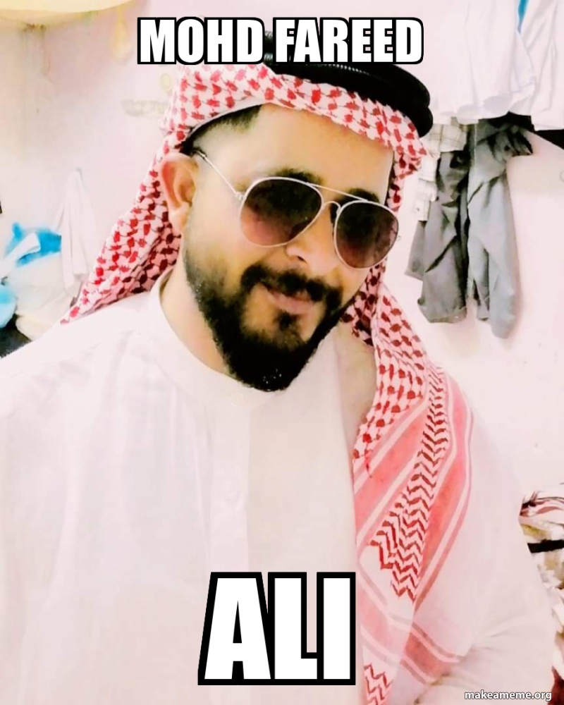 MOHD Fareed Ali - Ali Meme Generator