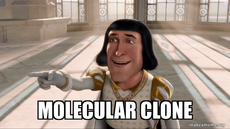 MOLECULAR Clone Meme Generator