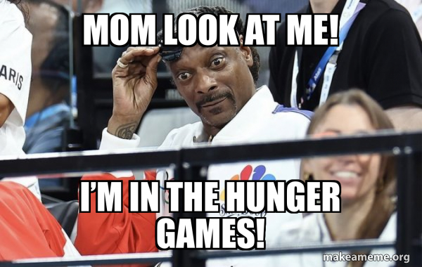 Mom Look at me! I’m in the Hunger Games! - Snoop Dogg Sunglasses at ...