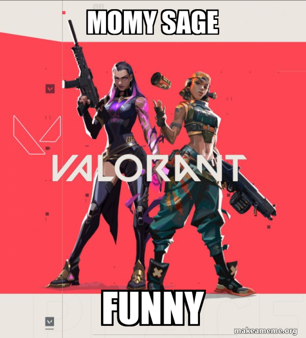 momy sage funny - Valorant Meme Generator